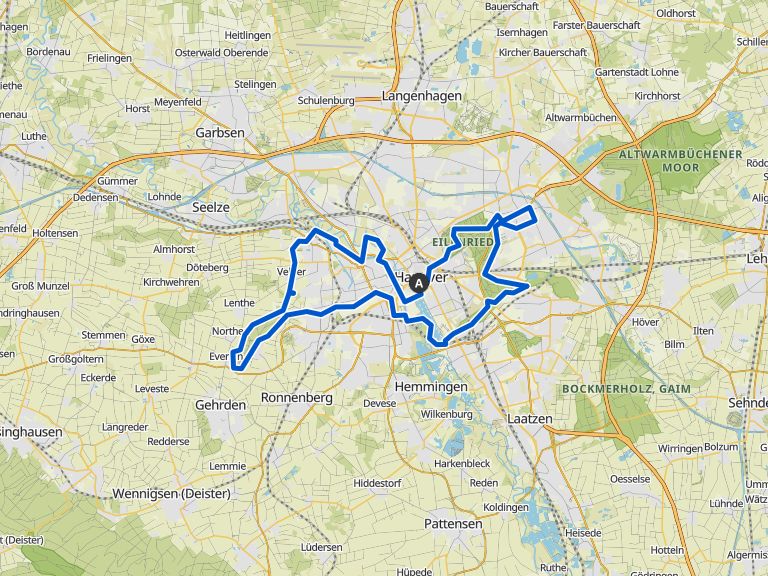 Mammutmarsch Hannover 2022 - 55km | Wanderung | Komoot